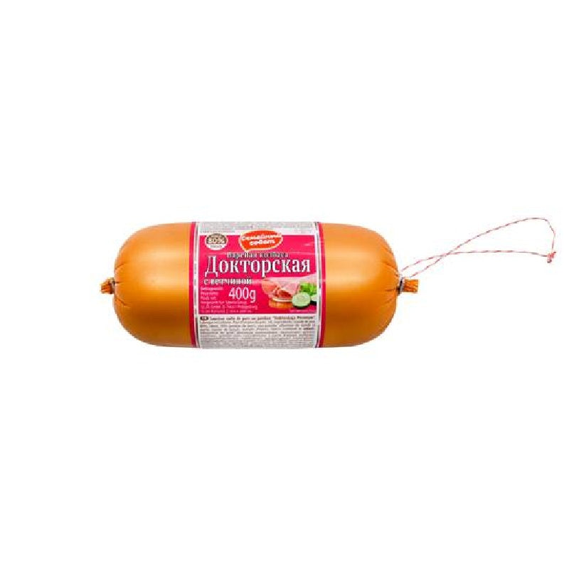 Doctor Sausage with Ham, 400g – Baltic Supermart