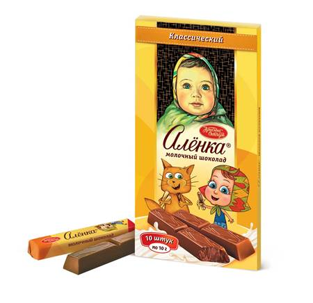 Milk chocolate "Alönka" sticker 100g – Baltic Supermart