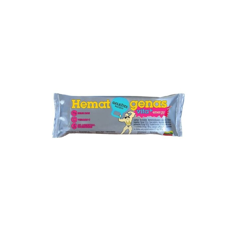 White Hematogen Vita+ Energy, 50g – Baltic Supermart