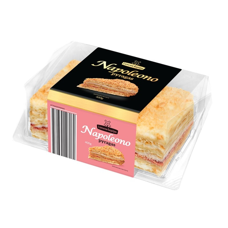 Lietuvos Kepejas Cake Napoleon, 400g – Baltic Supermart