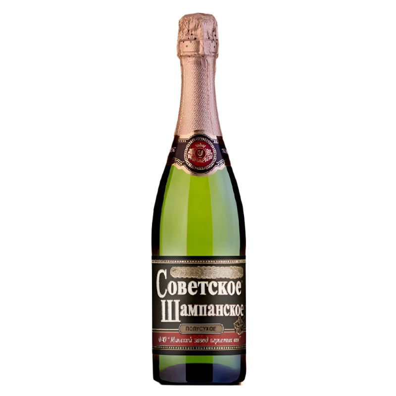Soviet Champagne Semi-Dry 0.75L – Baltic Supermart
