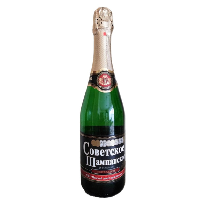 Soviet Sparkling Champagne Semi-Sweet, 0.75L – Baltic Supermart