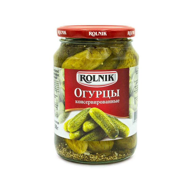 Canned Cucumbers "Rolnik", 680g – Baltic Supermart