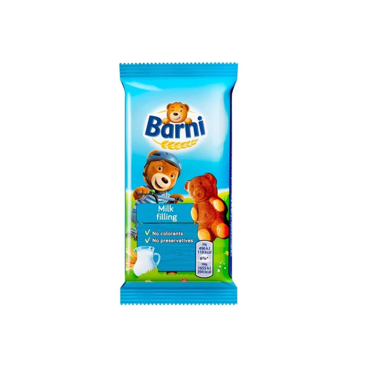 Barni Cake Bar with Milk Cream, 30g – Baltic Supermart
