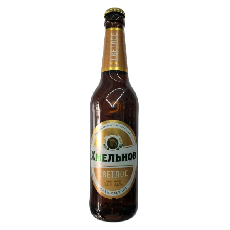 Beer Khmelnov Svetloe 4.6%,0.5L – Baltic Supermart