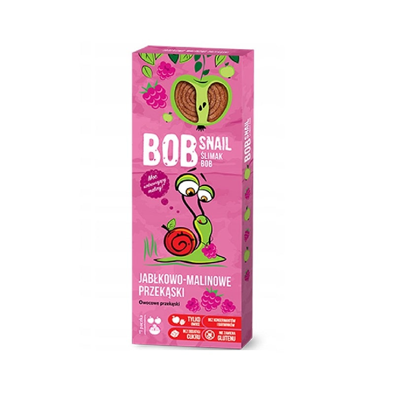 Bob Snail Natural Sweets Rolls Apple-Raspberry, 30g – Baltic Supermart