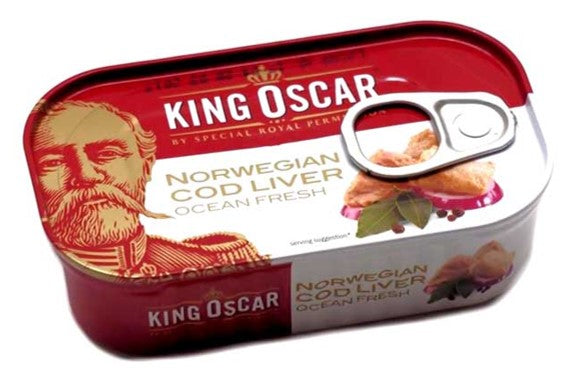 COD LIVER KING OSKAR NORWAY 121G – Baltic Supermart