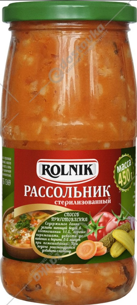 Pickle "Rolnik" 450g – Baltic Supermart